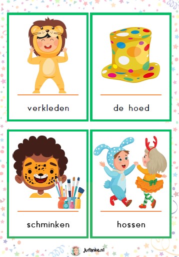 Thema carnaval | Lesideeën voor kleuters - Juf Anke