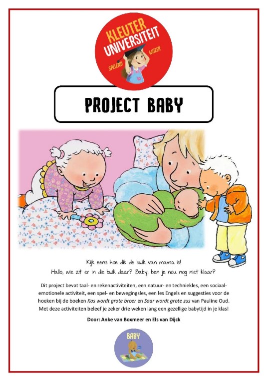 Thema baby | Lesideeën voor kleuters - Juf Anke