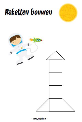 Thema ruimte | Lesideeën voor kleuters - Juf Anke