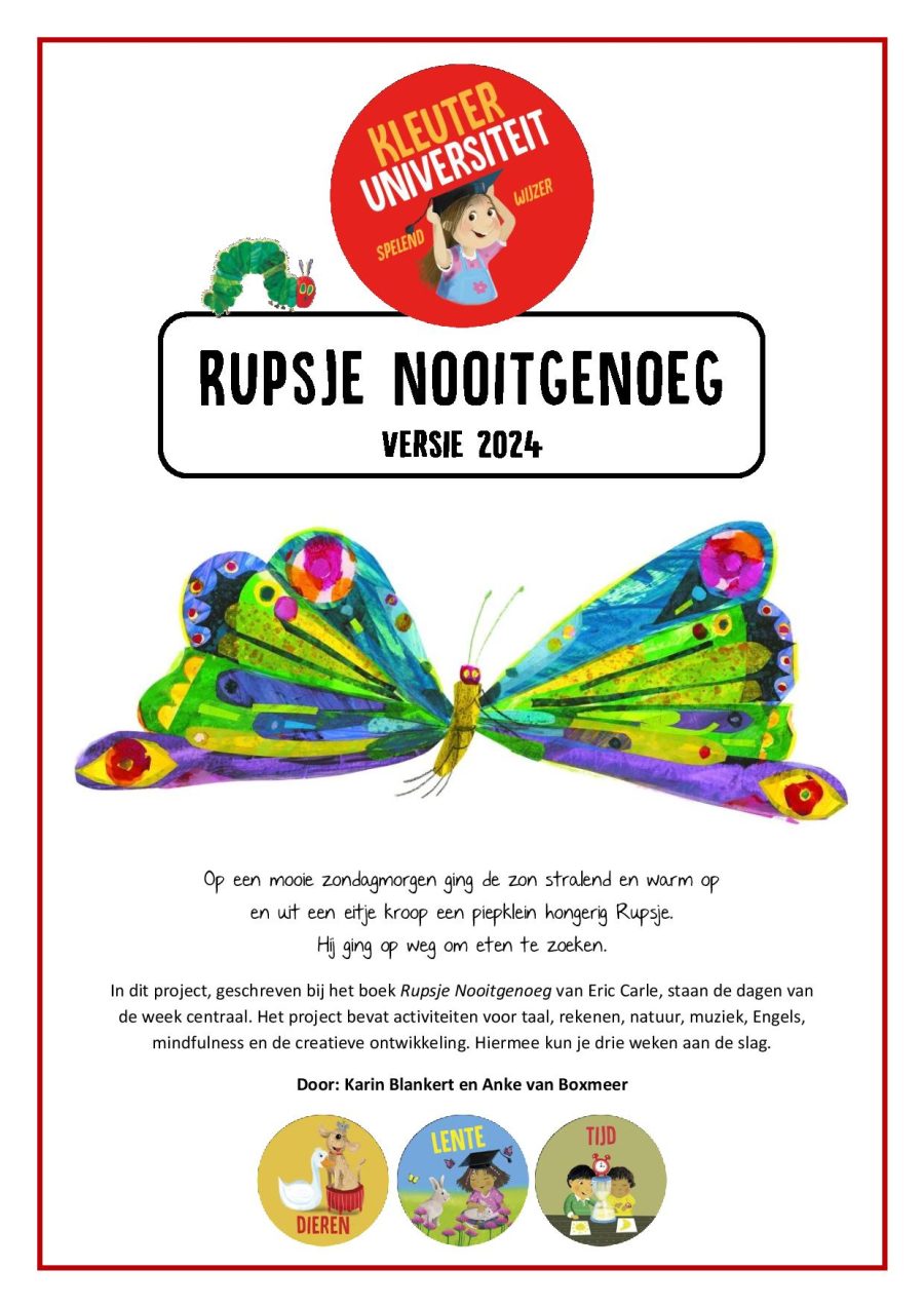 Thema insecten | Lesideeën voor kleuters - Juf Anke