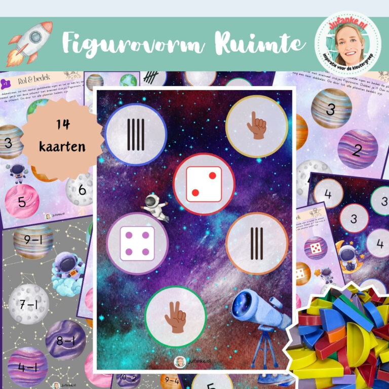 Figurovorm | 14 opdrachtkaarten | thema ruimte