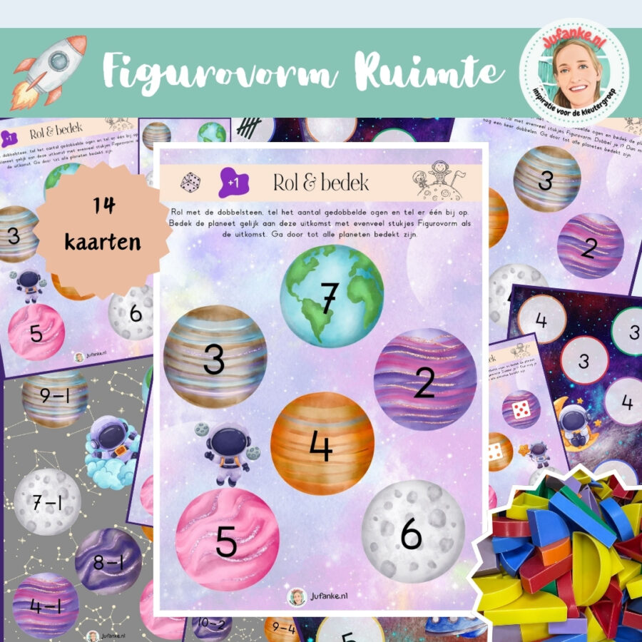 Figurovorm | 14 opdrachtkaarten | thema ruimte